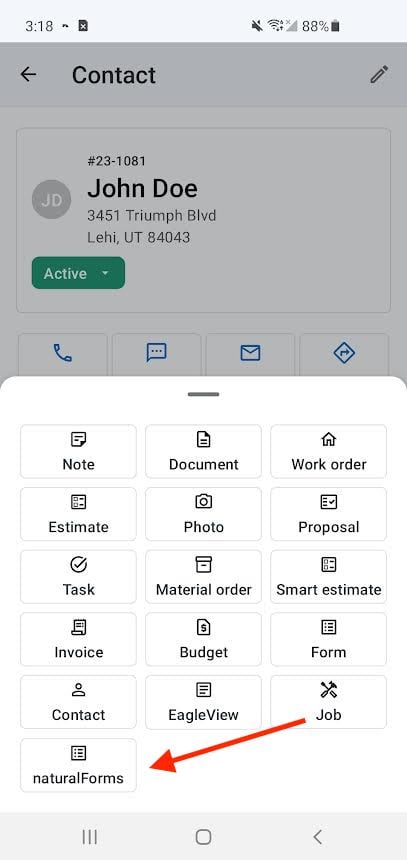 How Do I Use the naturalForms Integration?