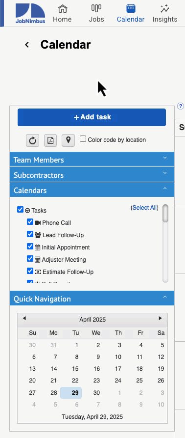 How Do I Filter What Shows on My Calendar?