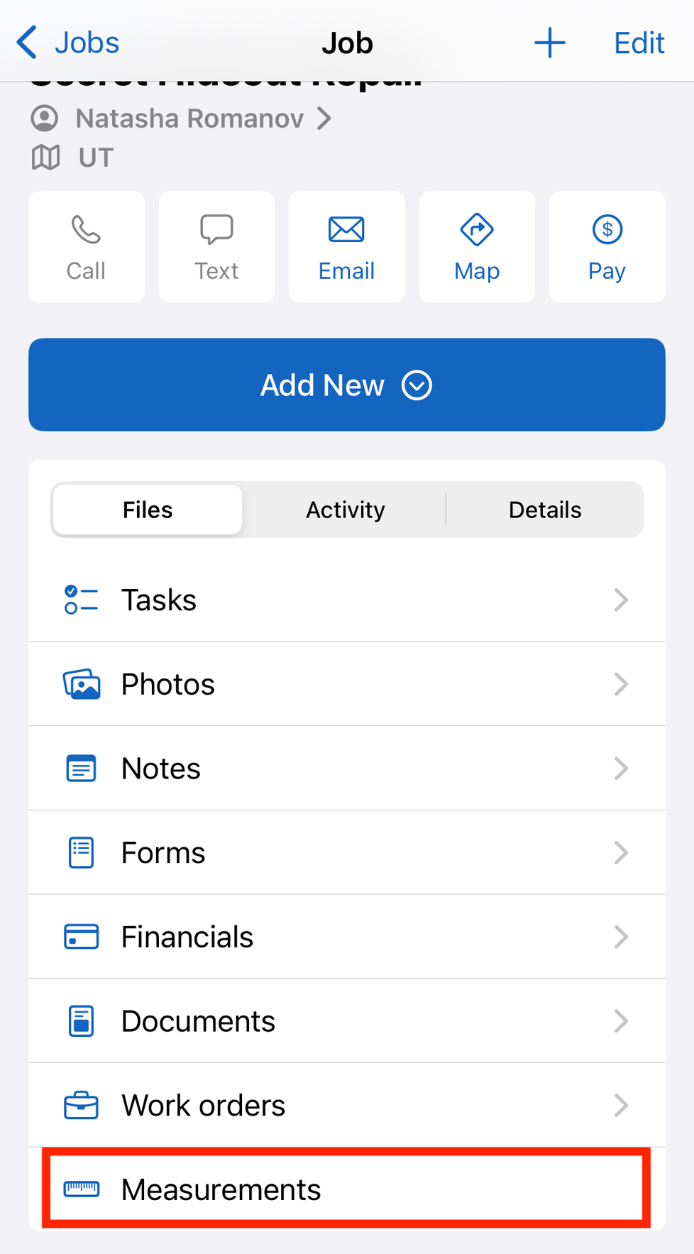 How Do I Order and View Measurements Reports in Financials?