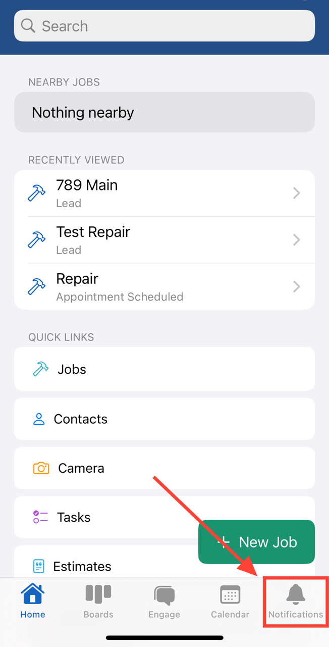 How Can I View and Manage My Mobile Notification Center?