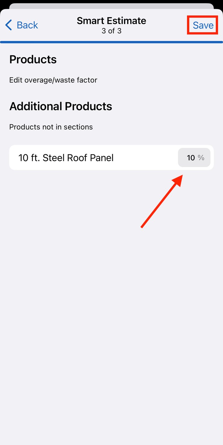 How Do I Create Smart Estimates on the Mobile App?
