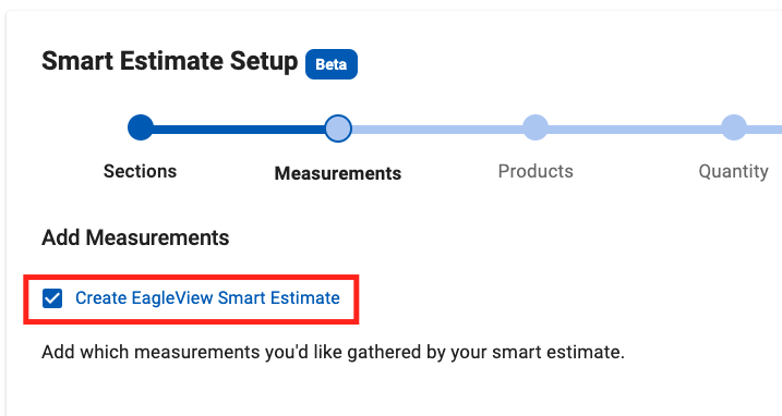 How Does the EagleView Integration Work With Smart Estimates?