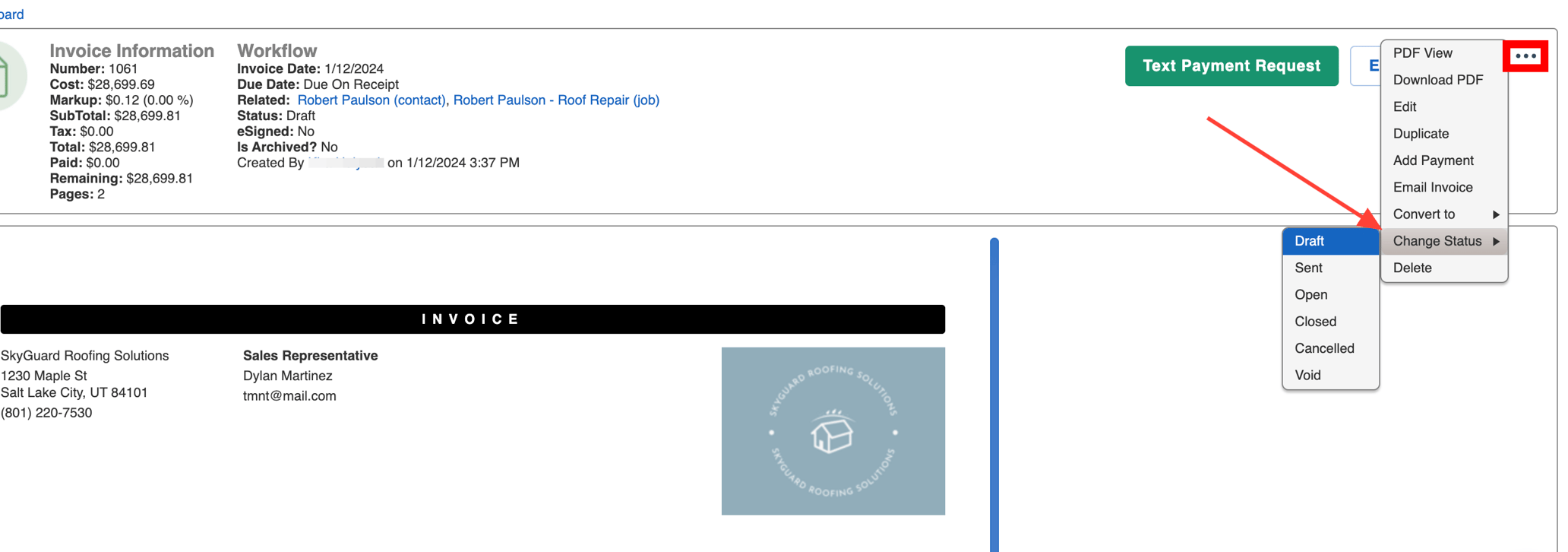 What are the Different Invoice Statuses?