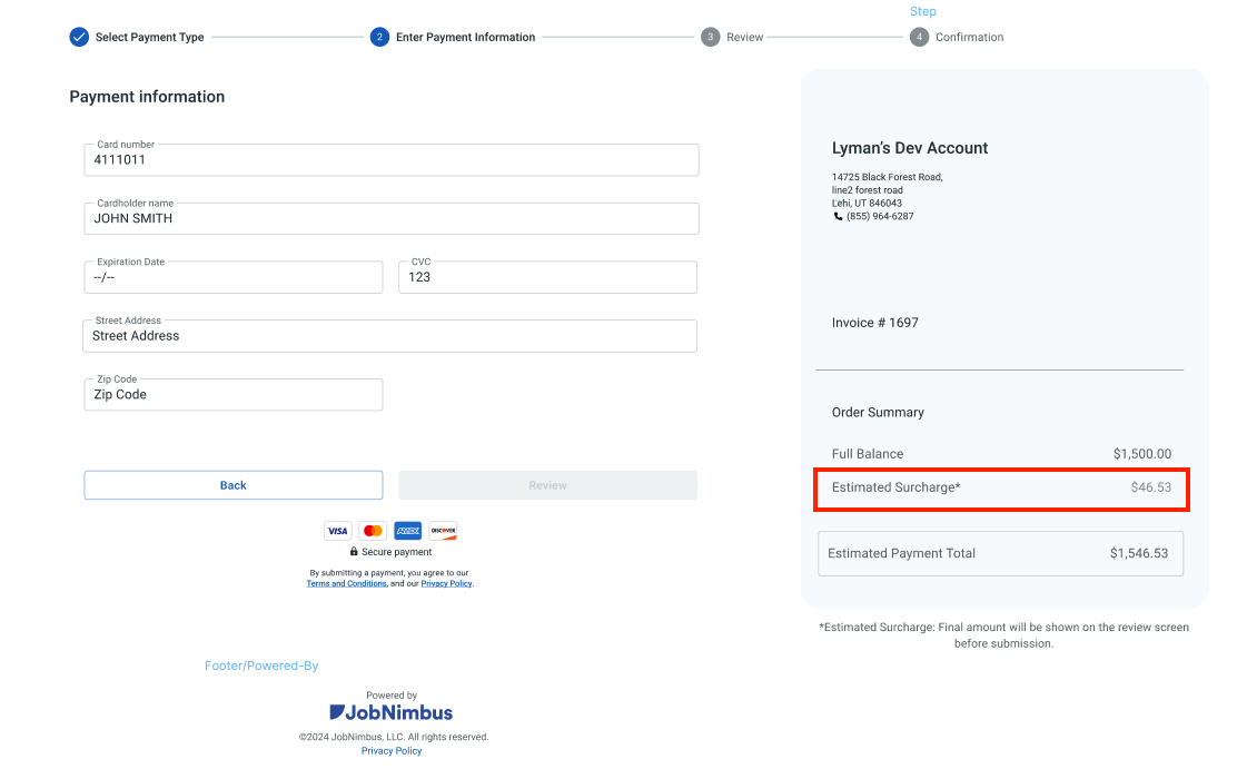 How Can I Handle the JobNimbus Payments Credit Card Fees?