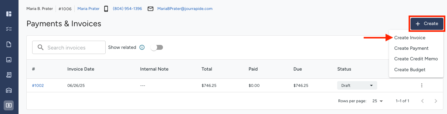 How Do I Create an Invoice Using the New Invoice Experience?
