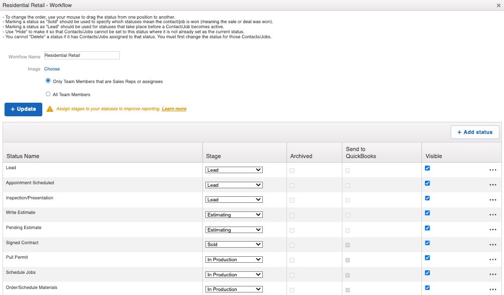 How Do I Add or Edit a Workflow?