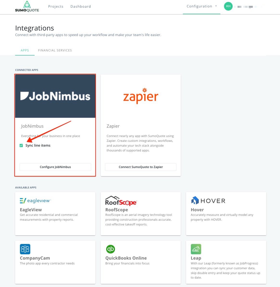 How Do I Enable the JobNimbus Integration With SumoQuote?
