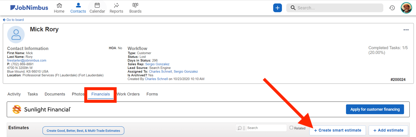 How Do I Create a Smart Estimate?