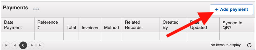 How Do I Add a Payment?