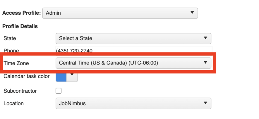 What is the difference between the Time Zone listed in General Settings ...