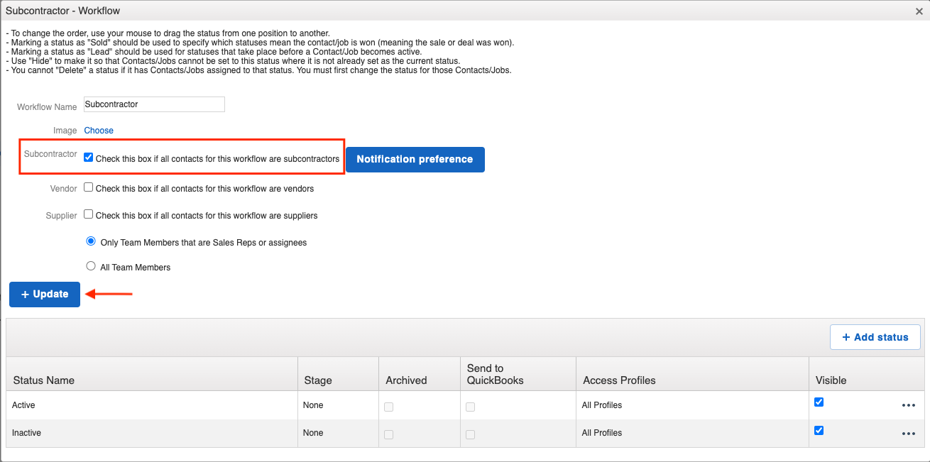 How Do I Add a Subcontractor?