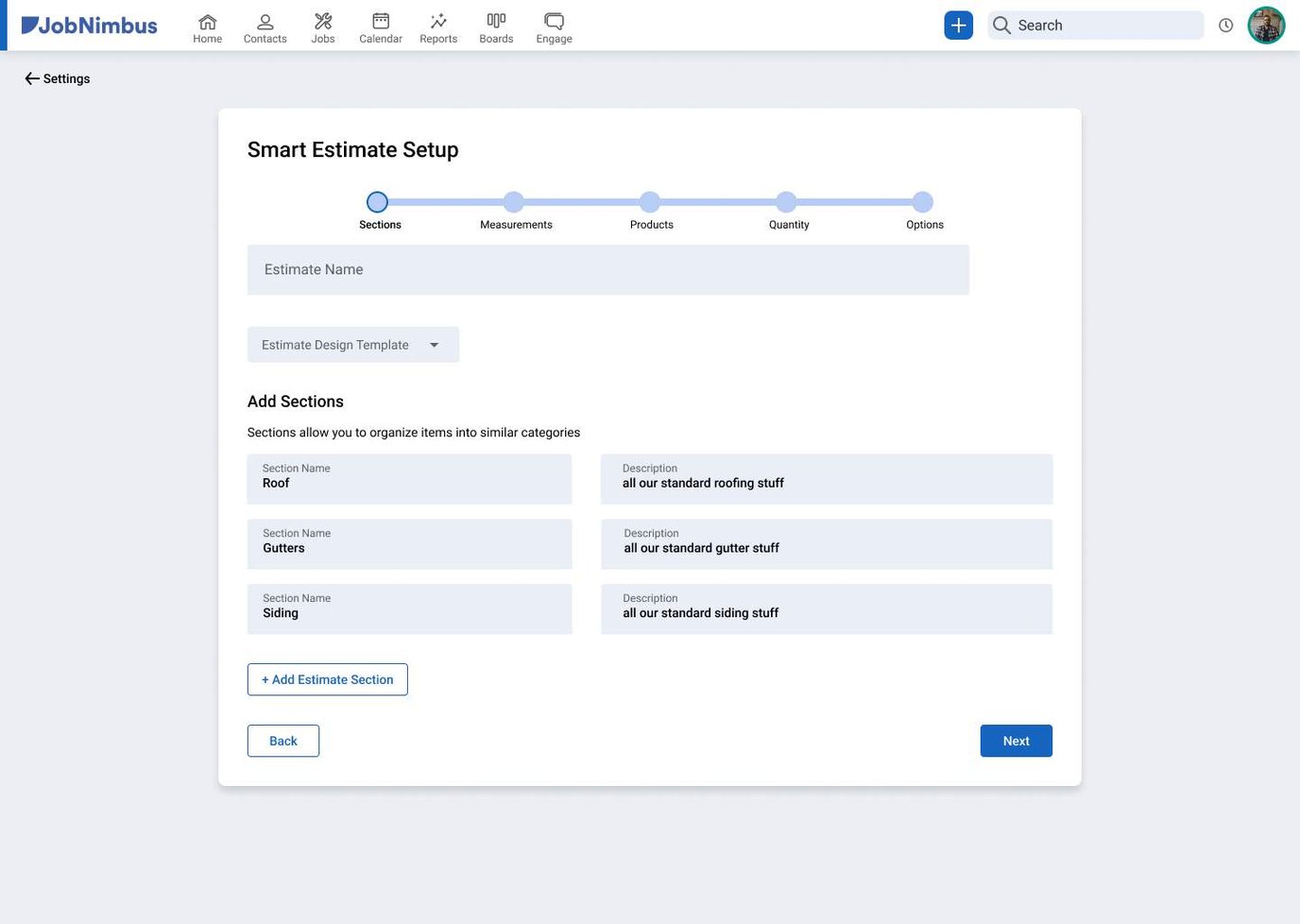 How Do I Create a Smart Estimate Template?
