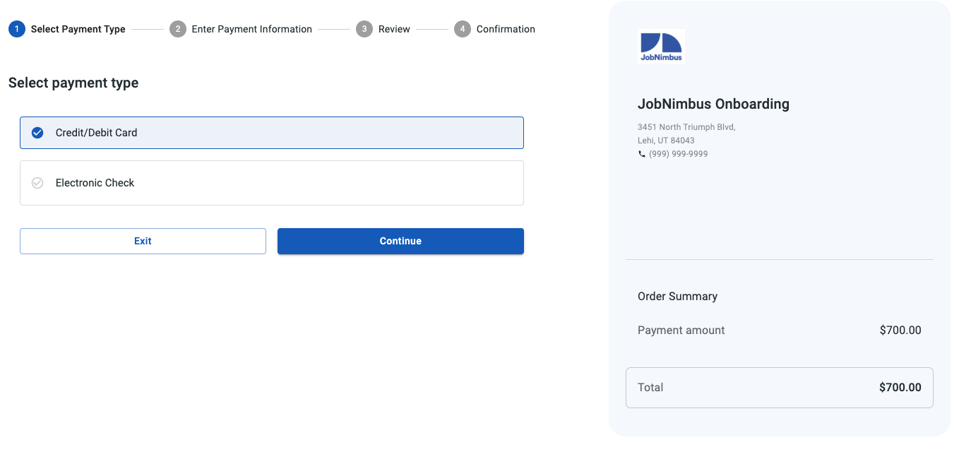 How Do I Request a Job Deposit?