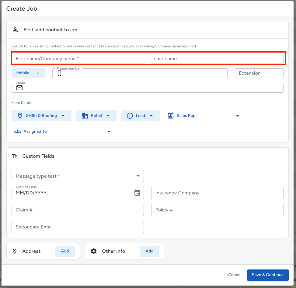 How Do I Create Jobs and Contacts in JobNimbus?