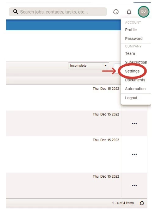 How Do I Enable the JobNimbus Integration With Toolsey?