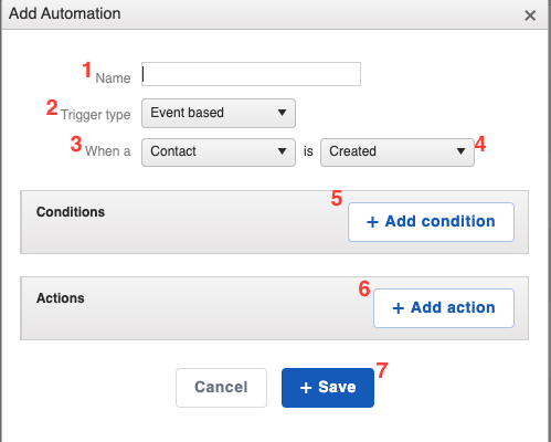 How Do I Create an Event-Based Automation?
