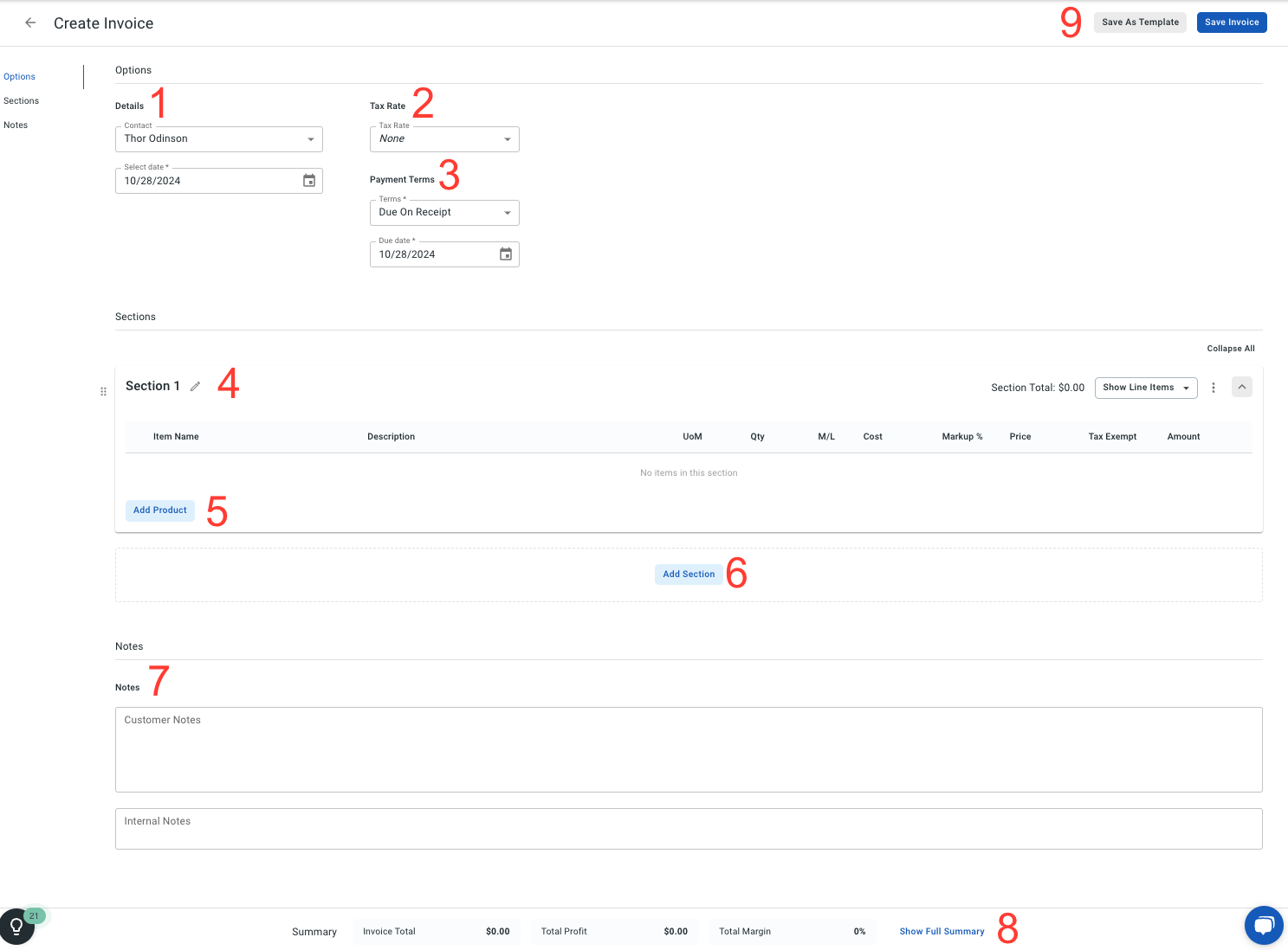 How Do I Create an Invoice Using the New Invoice Experience?