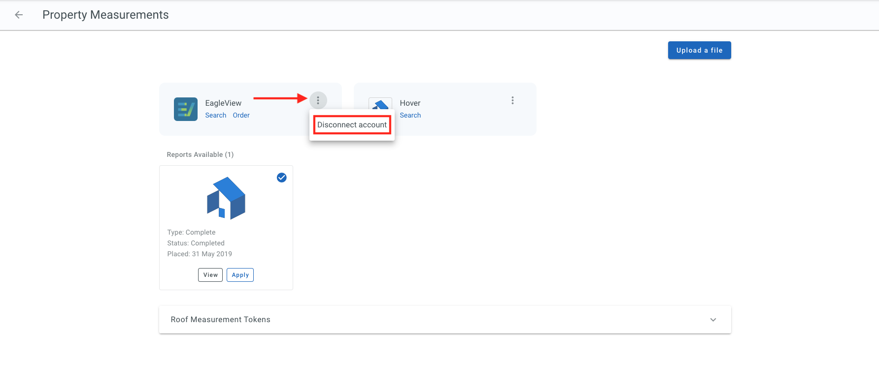 How Do I Connect and Disconnect EagleView in the New Sales Experience?