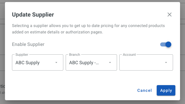 How Do I Use the ABC Supply Integration With JobNimbus Financials?