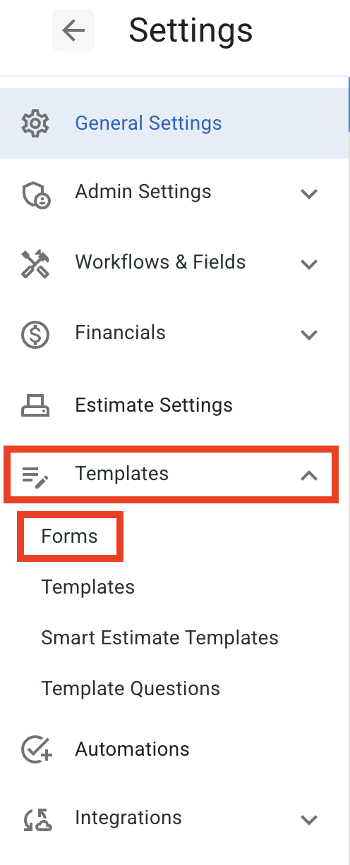 How Do I Manage My Form Templates?